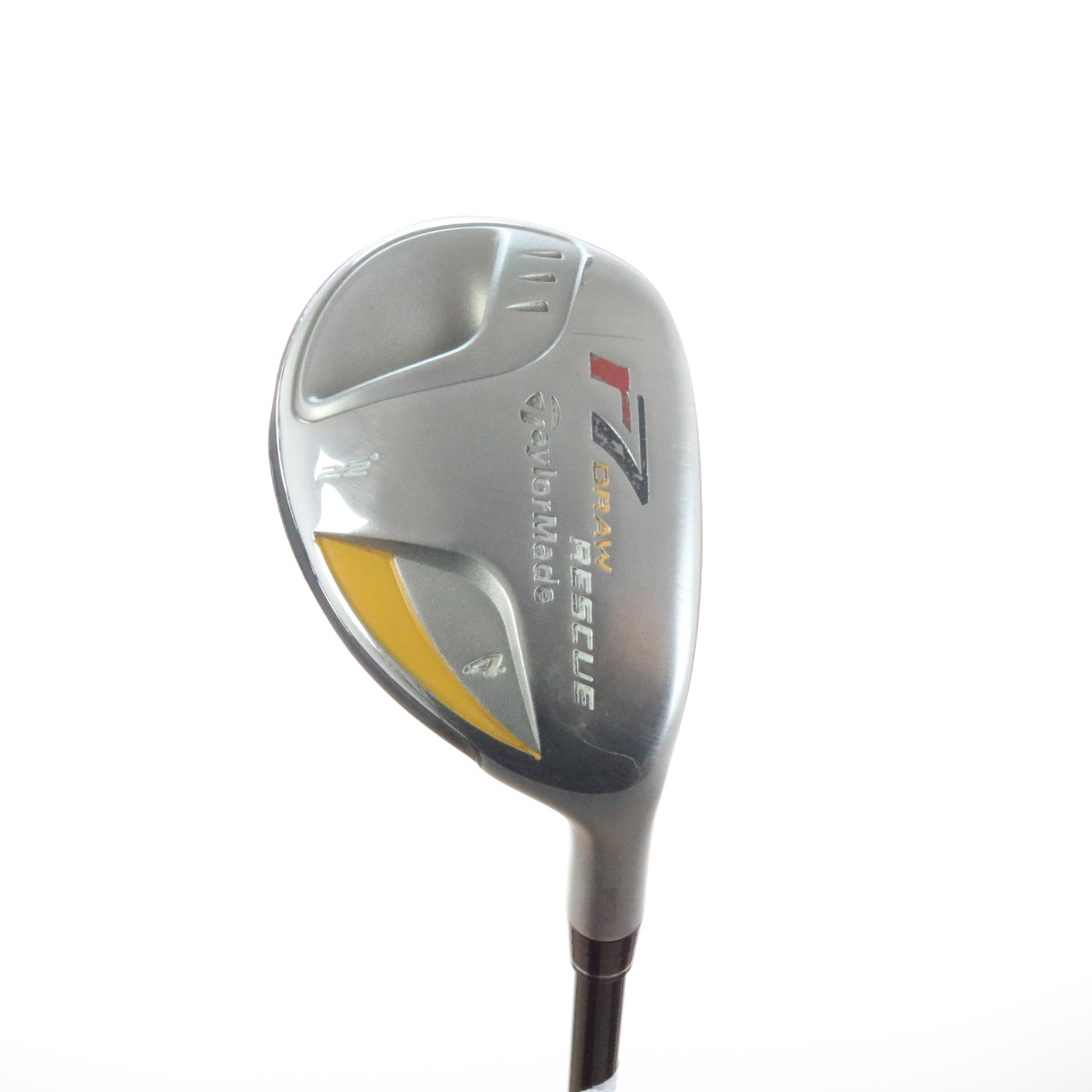 TaylorMade R7 Draw Rescue 4 Hybrid 22 Degrees REAX 55 Stiff Flex 40024G ...