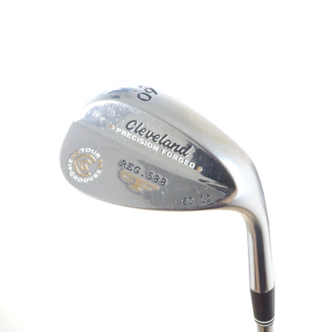 Cleveland 588 Precision Forged Chrome Wedge 60 Deg 60.12 Steel Shaft ...
