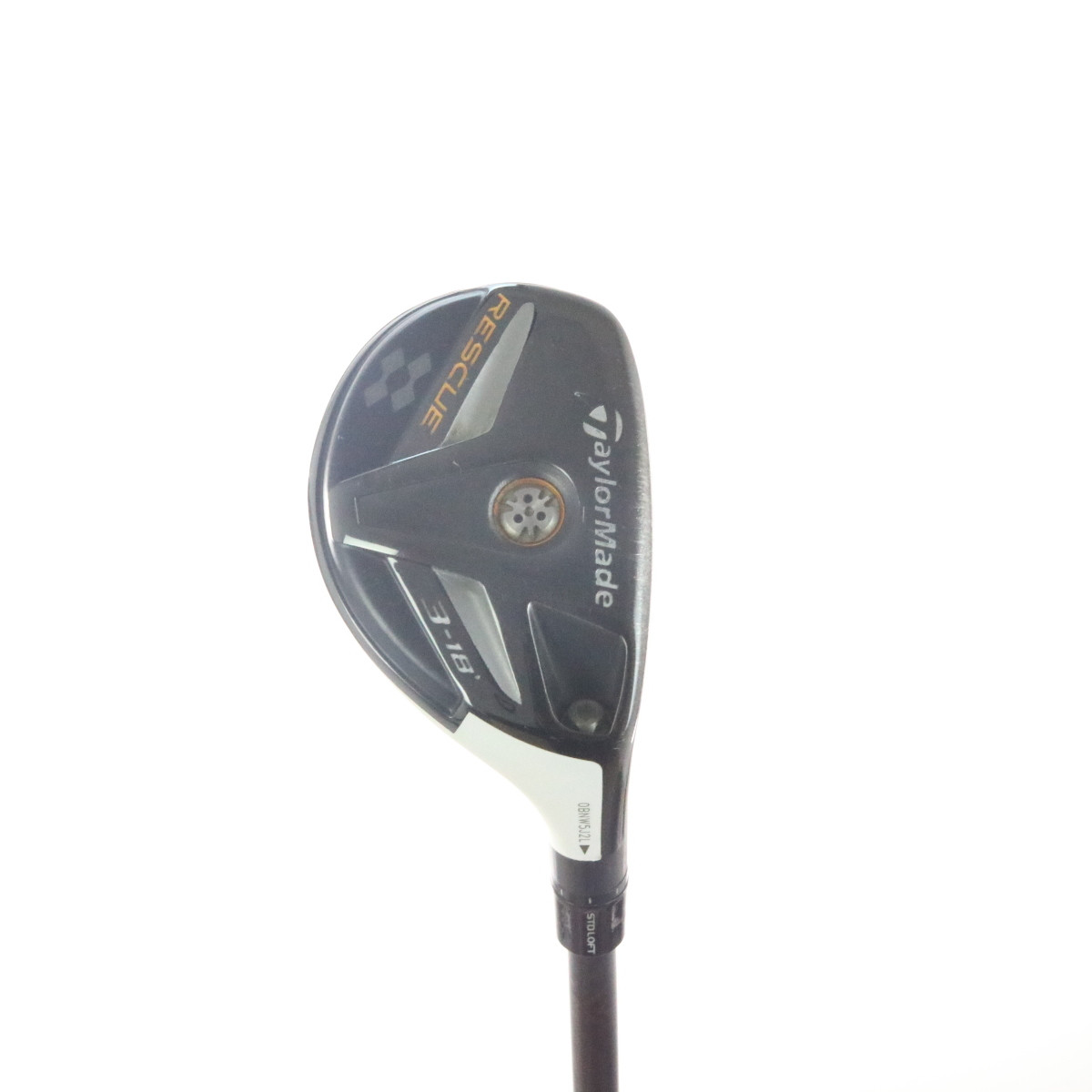 TaylorMade Rescue 3 Hybrid 18 Degree Aldila RIP Stiff Flex Right-Handed ...