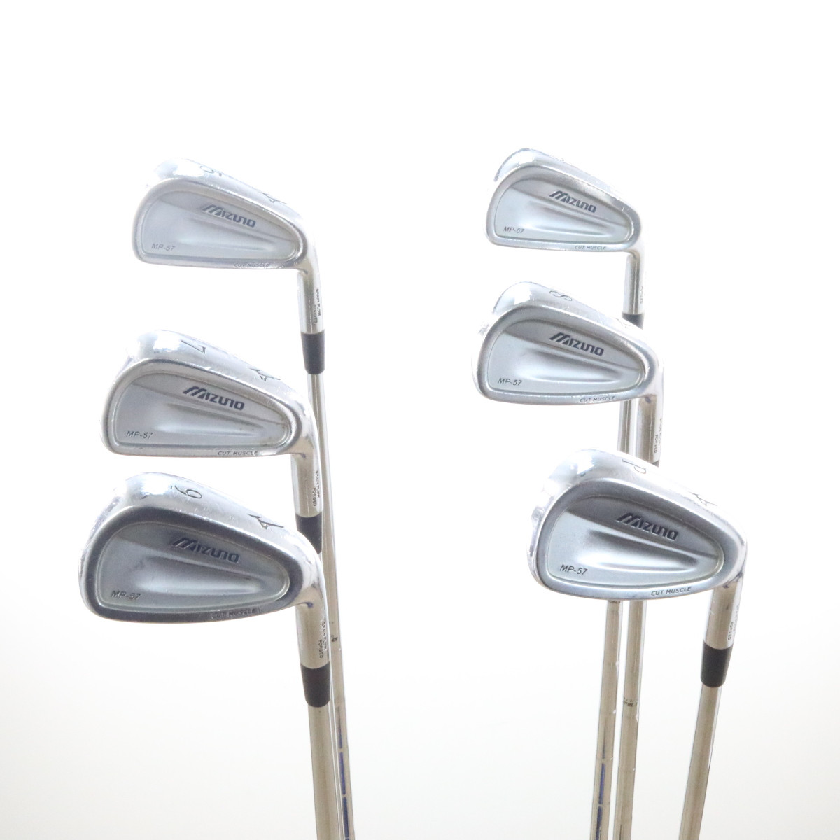 Mizuno MP-57 Iron Set 5-P Steel True Temper Dynalite Gold SL S300 Stiff ...