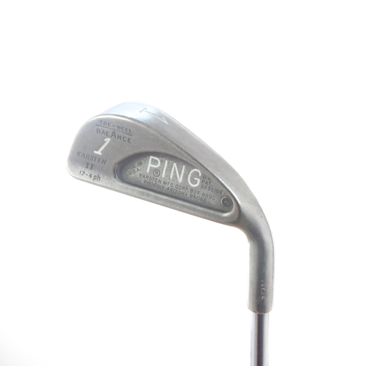 PING Karsten II Individual 1 Iron Black Dot Steel Stiff Flex Right ...