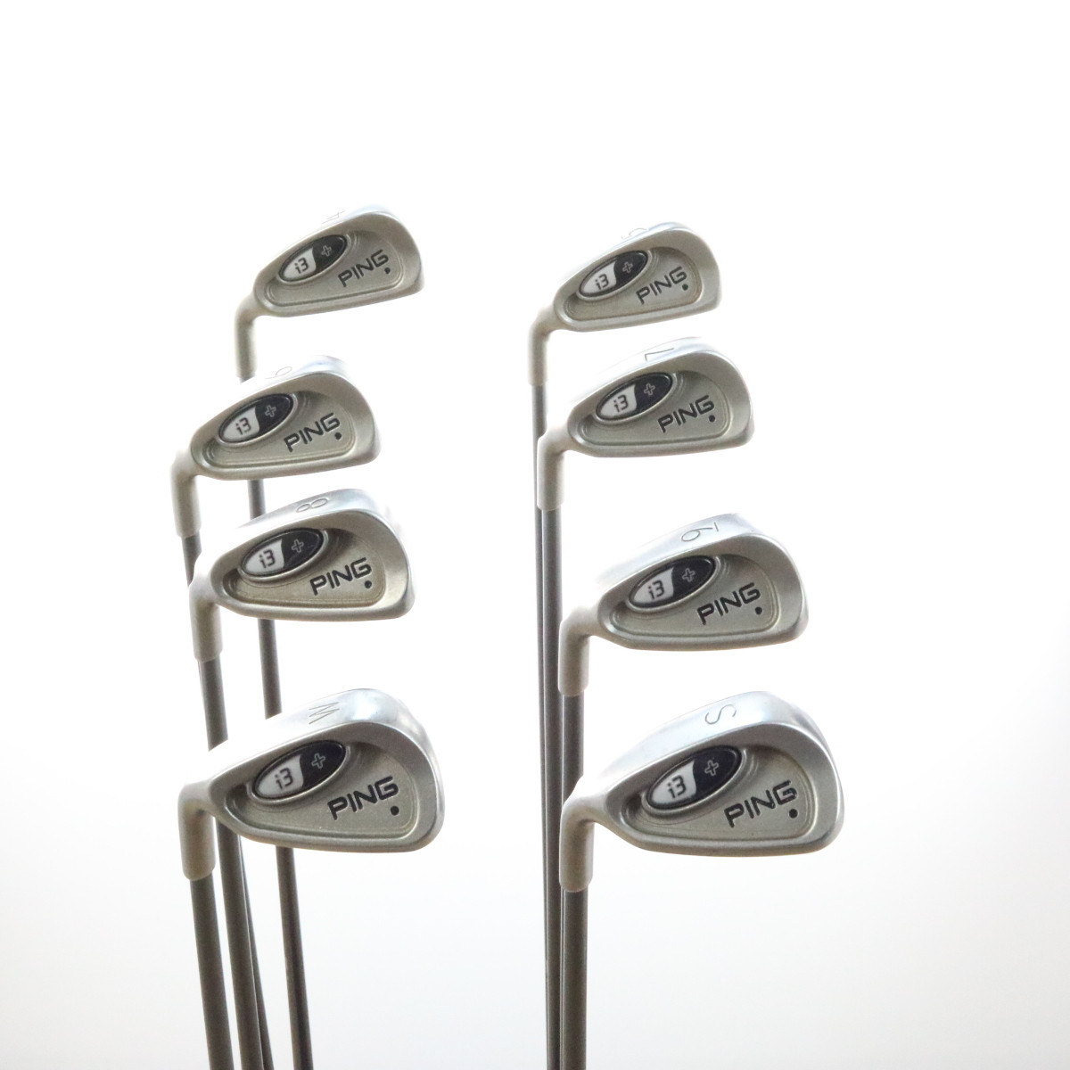 Ping I3+ Iron Set 4-W,S Black Dot Graphite Shaft Regular Flex Left ...