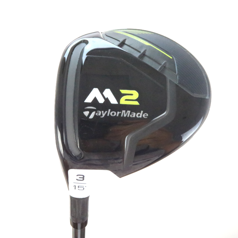 2017 TaylorMade M2 3 Fairway Wood 15 Degrees REAX 65 Stiff Flex LH ...