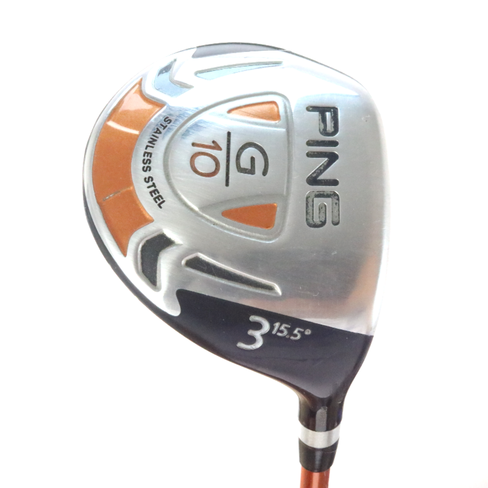 PING G10 3 Wood 15.5 Degree Graphite TFC 129 F Regular Flex Right ...