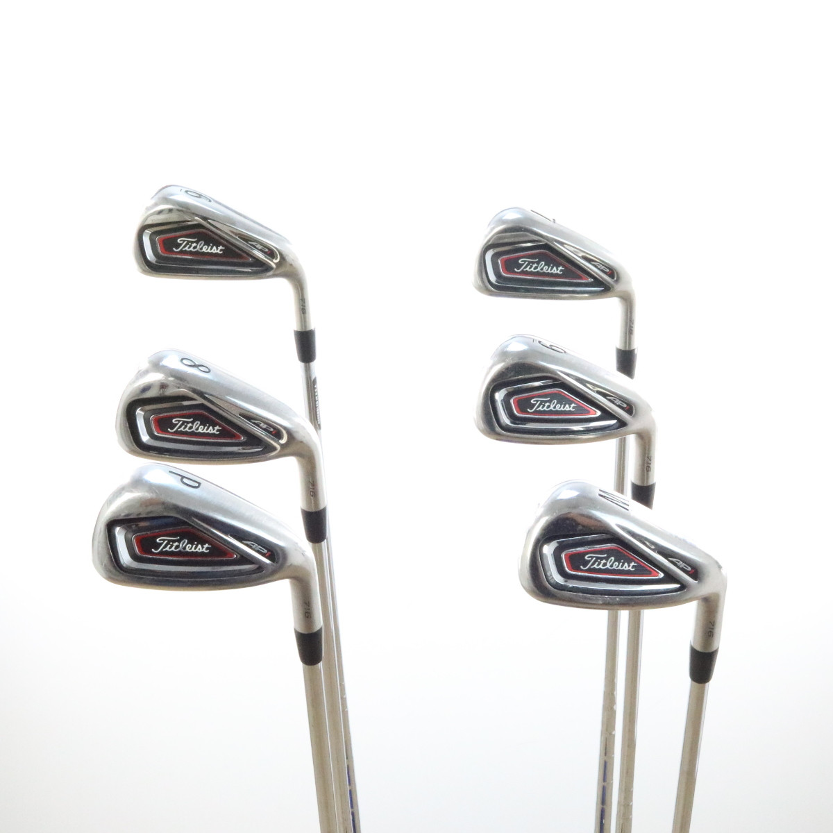 Titleist AP1 716 Iron Set 6-P,W True Temper XP 95 Steel Regular Flex ...