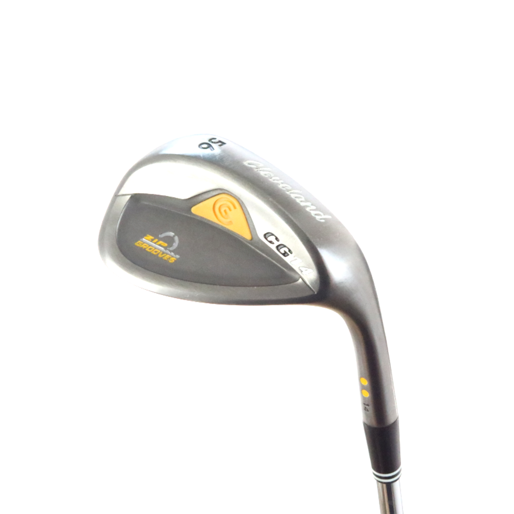 Cleveland CG14 Black Pearl Wedge 56 Deg 56.14 Steel Traction Right ...