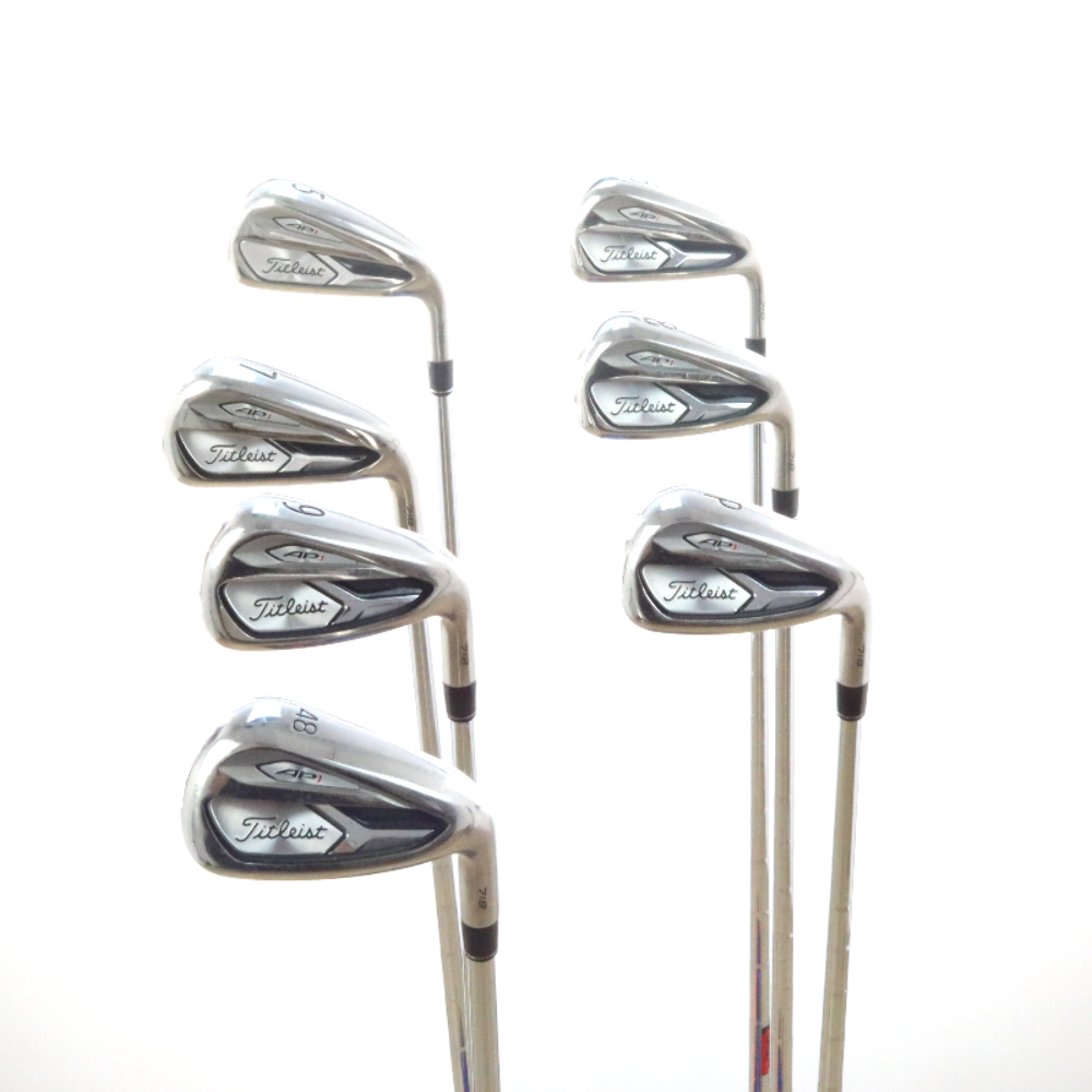 2018 Titleist AP1 718 Iron Set 5-P,W KBS Tour 90 Regular Flex 42302A ...