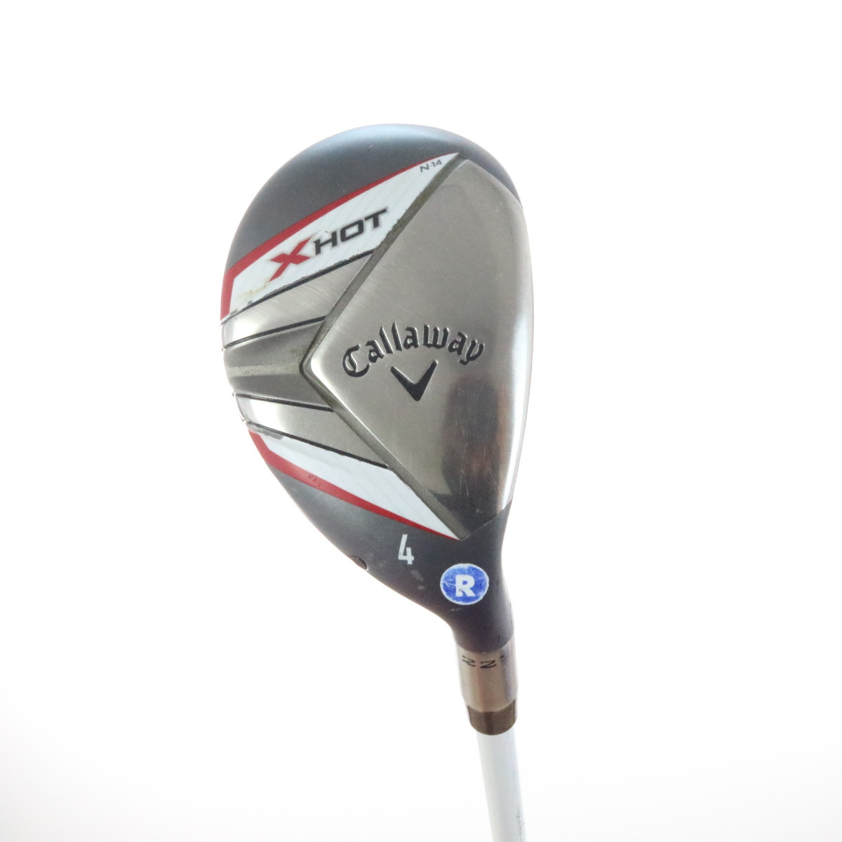 Callaway X Hot N-14 4 Hybrid 22 Degrees Graphite Shaft Regular Flex 42382G - Mr Topes Golf