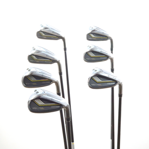 TaylorMade Rbladez Max Iron Set 5-P,A Matrix Ozik Program 55 Senior ...
