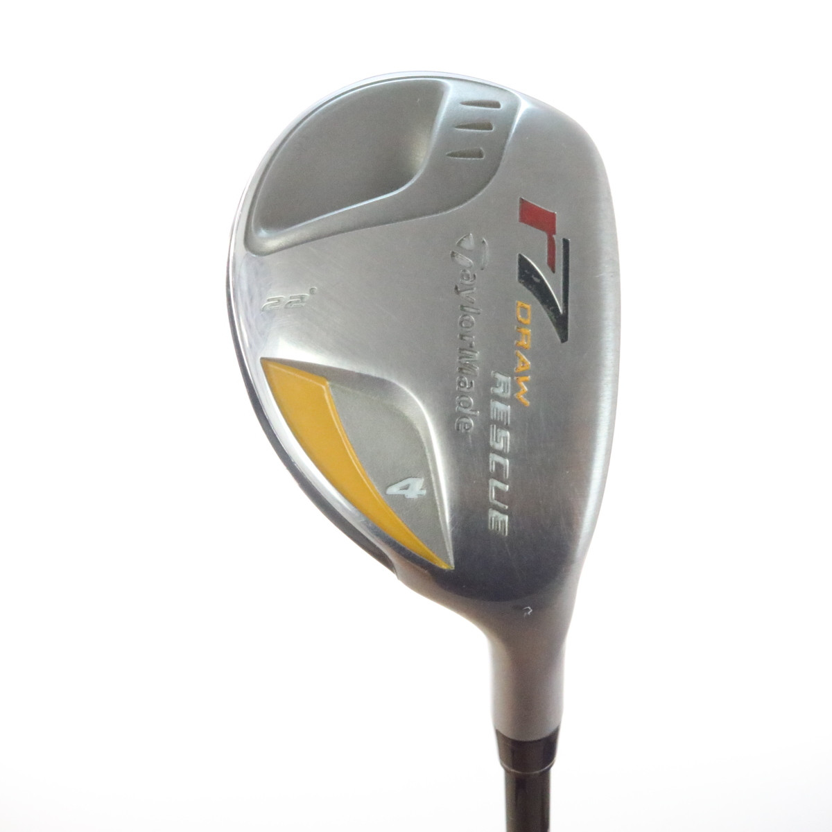 TaylorMade R7 Draw Rescue 4 Hybrid 22 Degrees REAX 55 Regular Flex ...