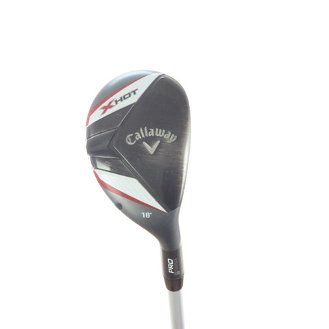 Callaway X Hot Pro Hybrid 18 Deg Graphite Project X 6.0 Stiff Flex ...