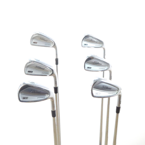 Titleist 716 CB Forged Iron Set 5-P Steel Project X 6.0 Stiff Flex ...