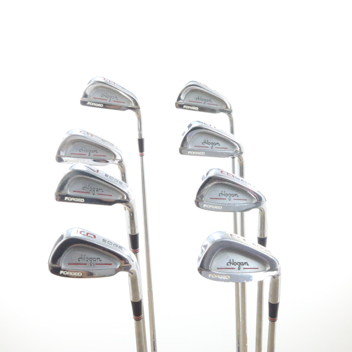 Ben Hogan Edge Iron Set 3-E Apex #4 Steel Shaft Stiff Flex +1.5" over ...