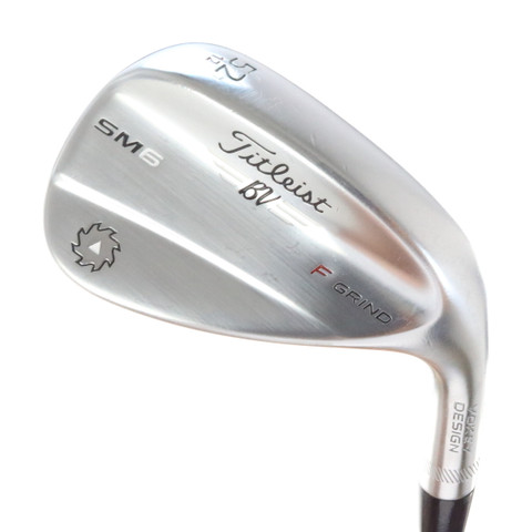 Titleist Vokey SM6 Tour Chrome Wedge 52 Deg 52.12 Steel XP 90 Regular 43790A - Mr Topes Golf