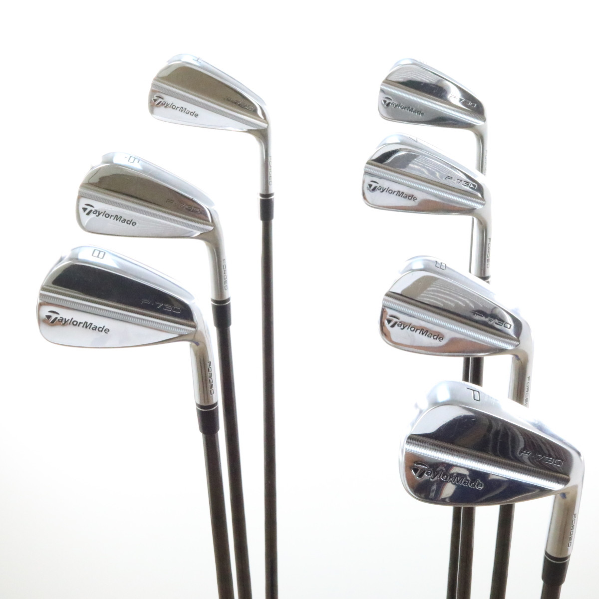 TaylorMade Forged P730 Iron Set 4-P KBS $-Taper 130 Steel X-Stiff Flex ...