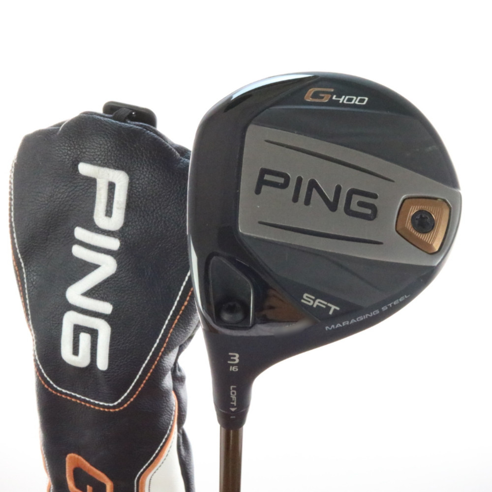 2018 PING G400 SFT 3 Wood 16 Degrees Alta CB 65 Stiff Flex Left-Handed ...