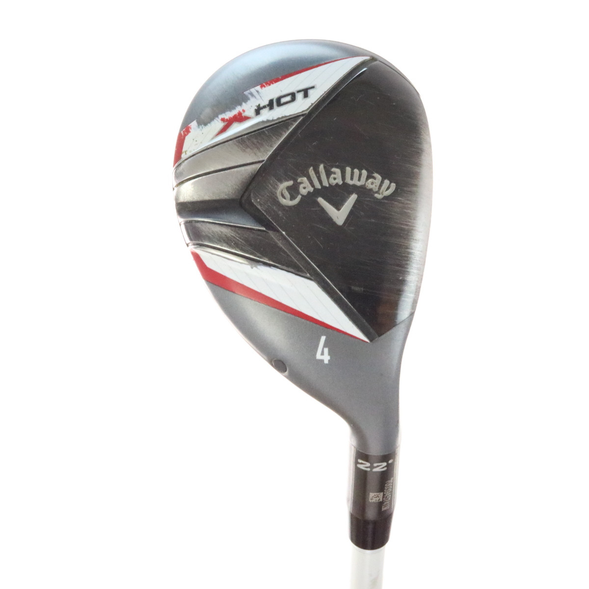 Callaway X Hot 4 Hybrid 22 Degrees Graphite Shaft Regular Flex 44308A ...