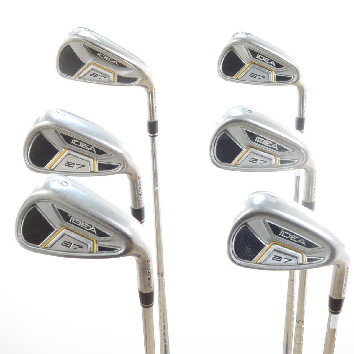 Adams IDEA A7 Iron Set 5-P Steel Shaft Stiff Flex Right Handed 44632A ...