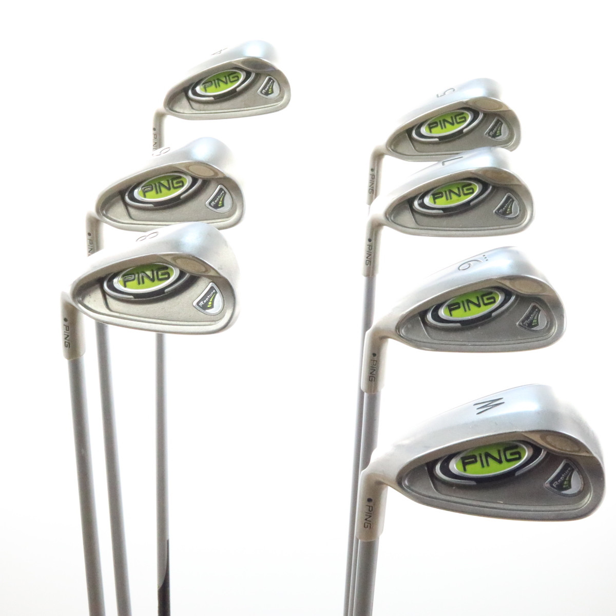 Ping Rapture 4-W Iron Set Black Dot Graphite TFC 909I Regular Flex LH ...