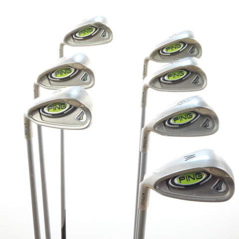 Ping Rapture 4-W Iron Set Black Dot Graphite TFC 909I Regular Flex LH ...