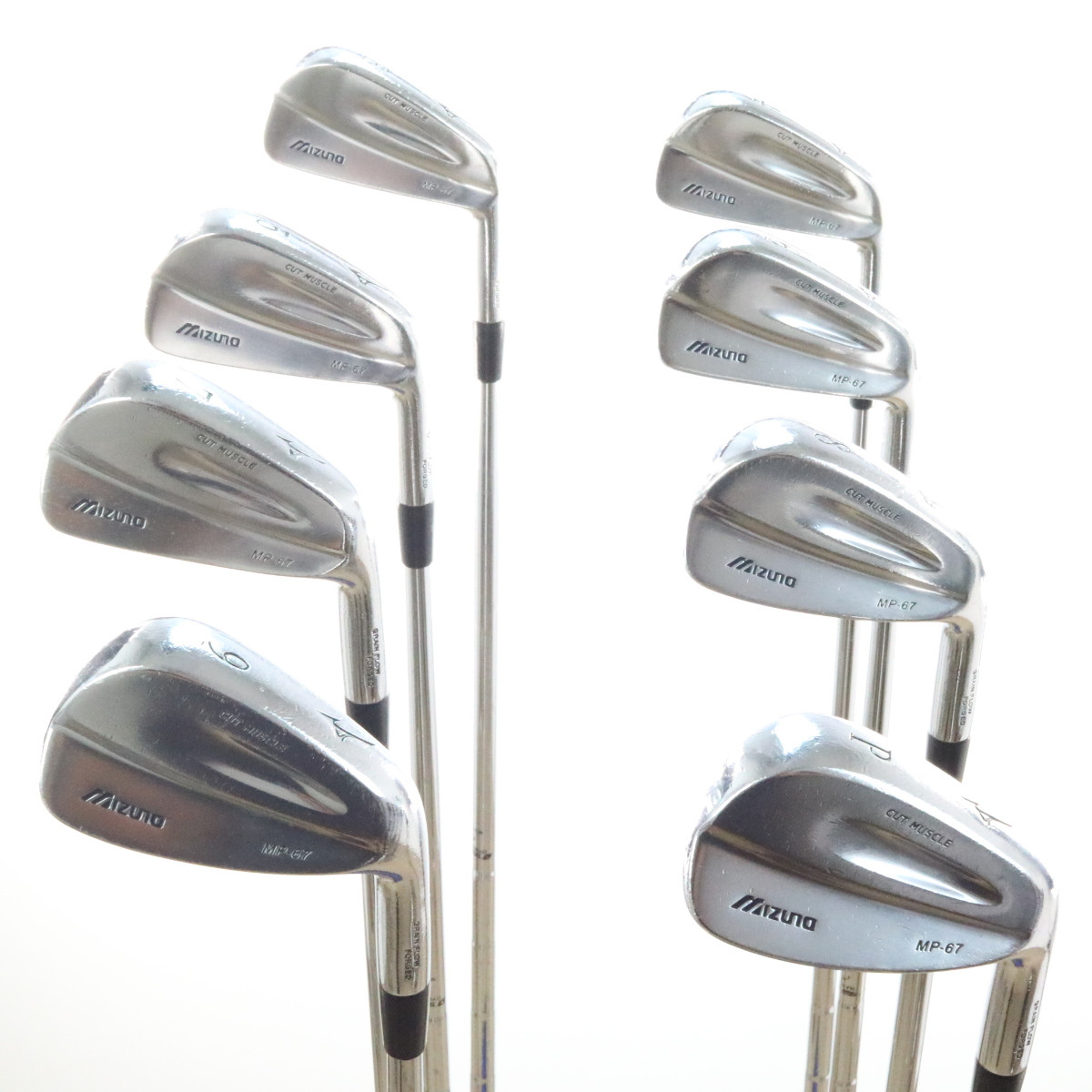 Mizuno MP-67 Iron Set 3-P Steel True Temper Dynamic Gold S300 Stiff ...