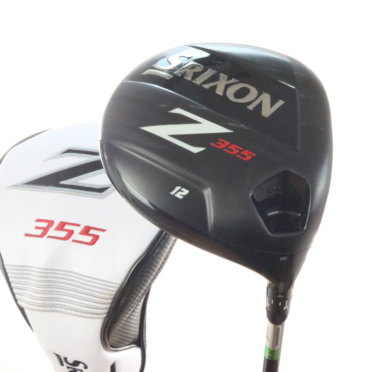 Srixon Z 355 Driver 12 Degrees Miyazaki Jinsoku Regular Flex Headcover ...