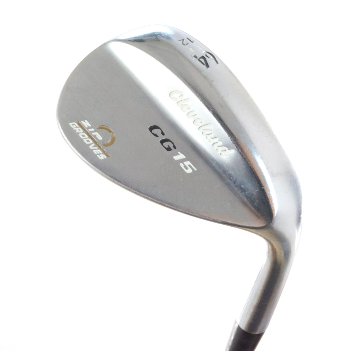 Cleveland CG15 Satin Chrome Wedge 64 Degrees 64.12 Traction Steel ...