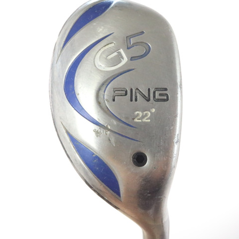 PING G5 4 Hybrid 22 Deg Graphite ProLaunch Blue Stiff Flex 45590G - Mr ...