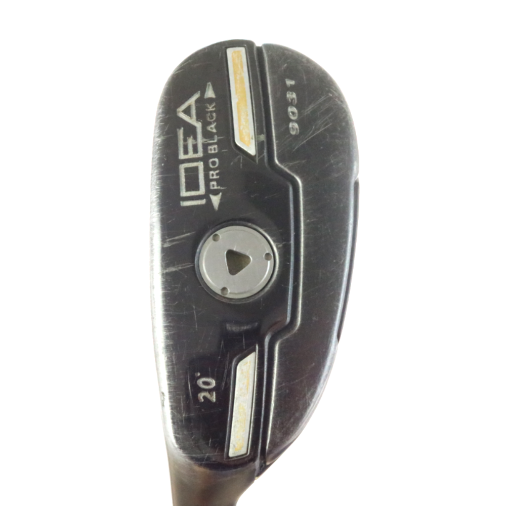 Adams Idea Pro Black 9031 Hybrid 20 Deg Aldila VooDoo Stiff Flex LH ...