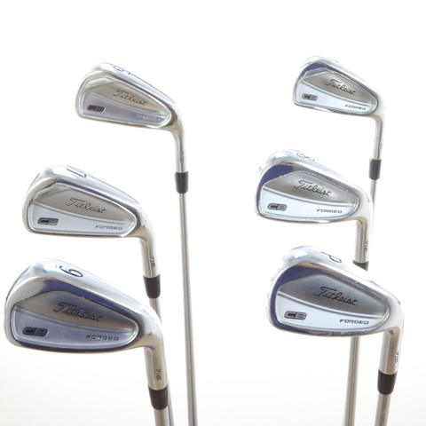 Titleist 716 CB Forged Iron Set 5-P Steel Project X 6.0 Stiff Flex ...