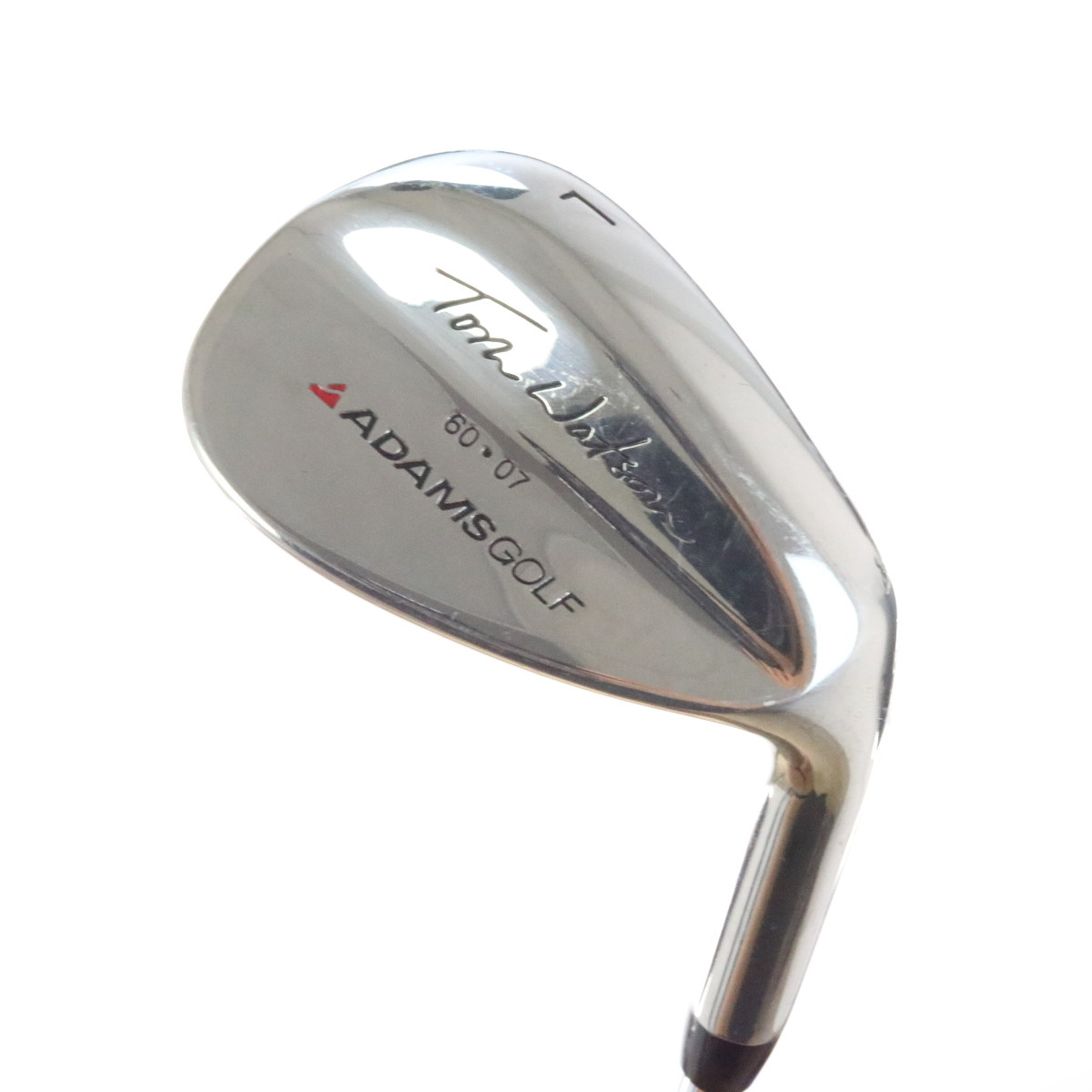 Adams Tom Watson Chrome L Wedge 60 Deg 60.07 Steel Shaft Right-Handed ...