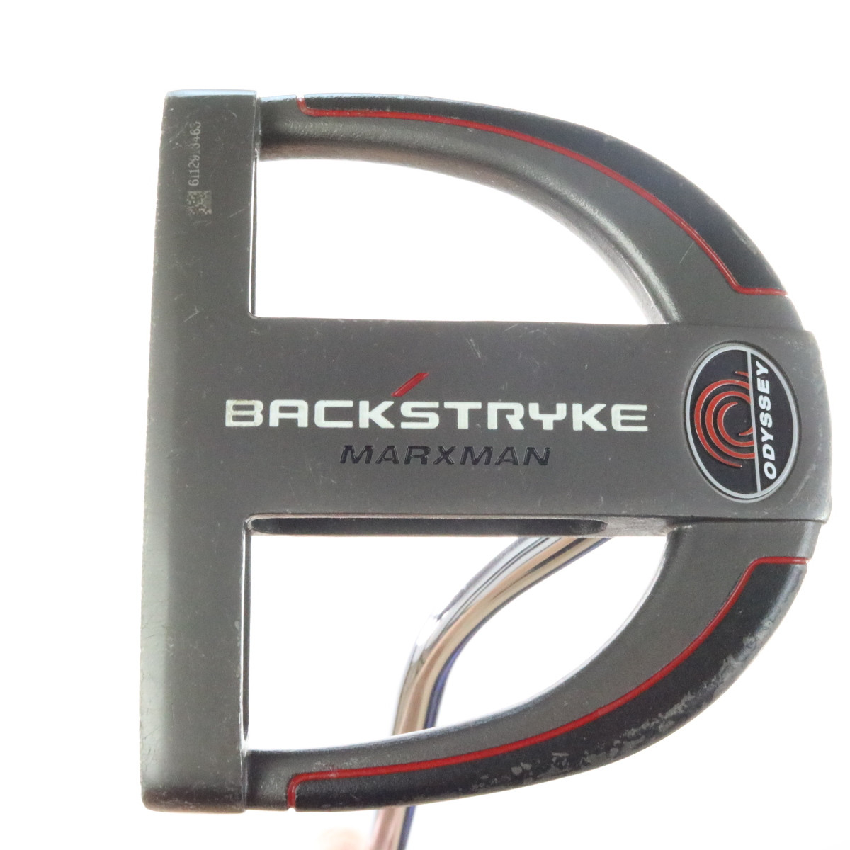 Odyssey Backstryke Marxman Putter 35 Inches Super Stroke Grip LH 45650G ...