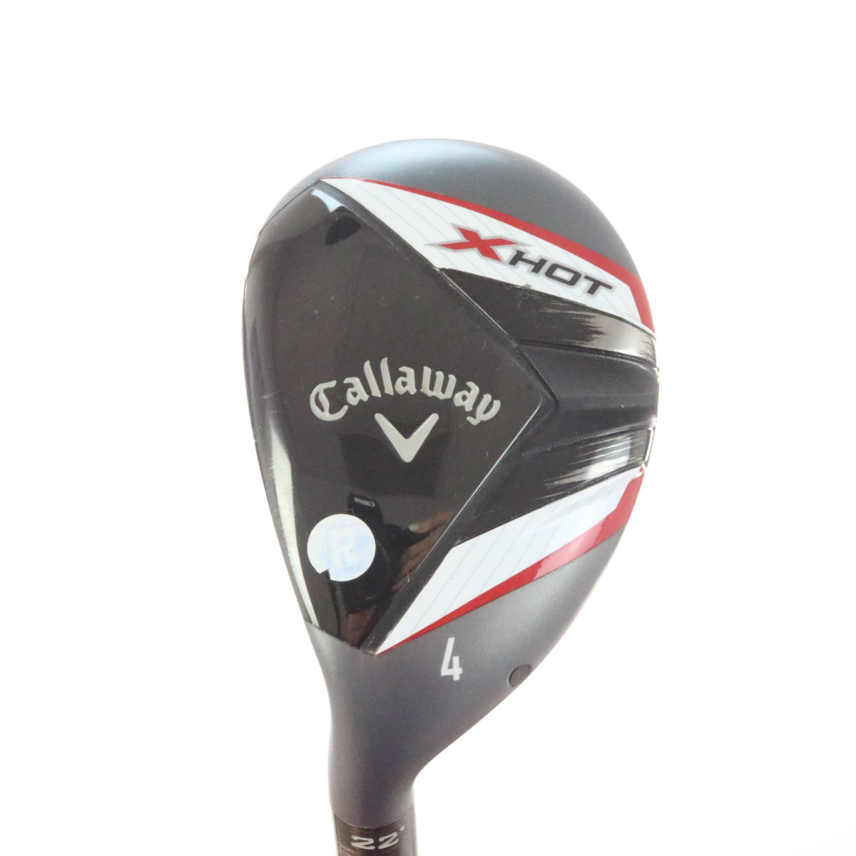 Callaway X Hot 4 Hybrid 22 Deg Graphite Regular Flex Left-Handed 45680G - Mr Topes Golf