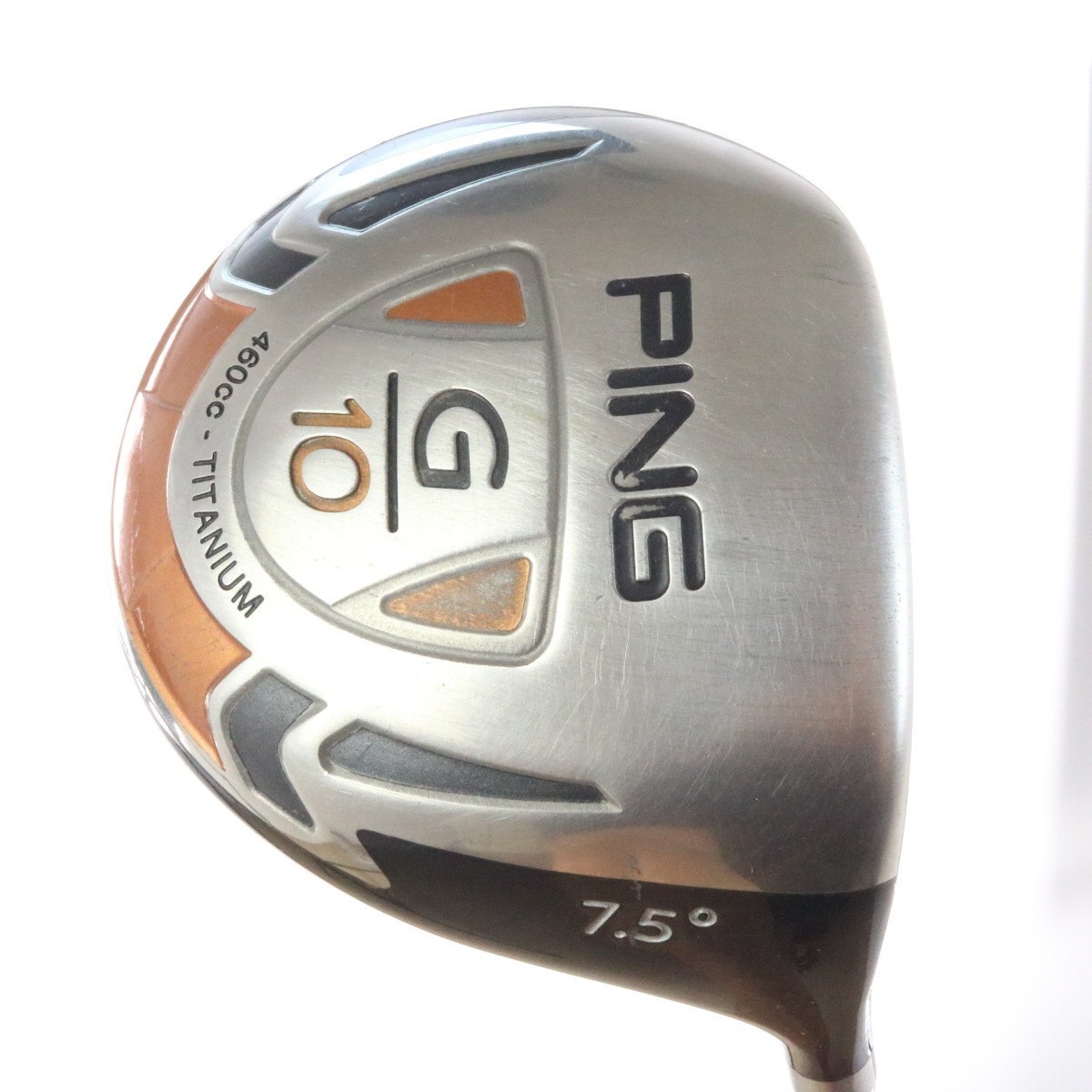 PING G10 Driver 7.5 Degree TFC 129 Graphite Stiff Flex 46064G - Mr ...