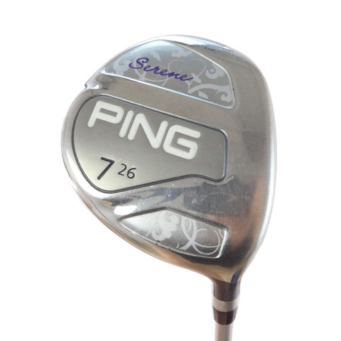 PING Serene 7 Fairway Wood 26 Degrees ULT 210 Lite Graphite Ladies Flex 46100G - Mr Topes Golf