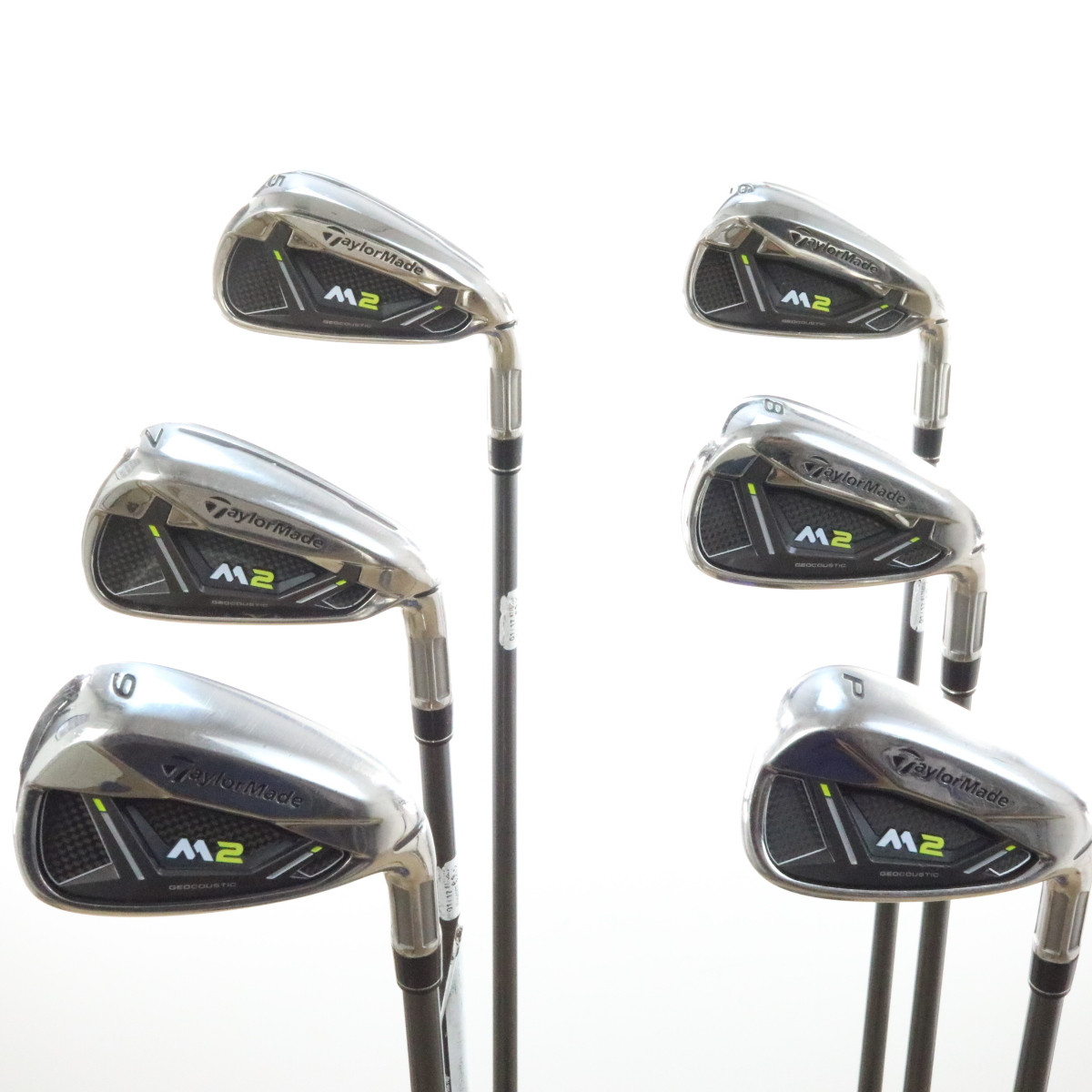2017 TaylorMade M2 Iron Set 5-P Graphite REAX 65 Regular Flex 46244A ...