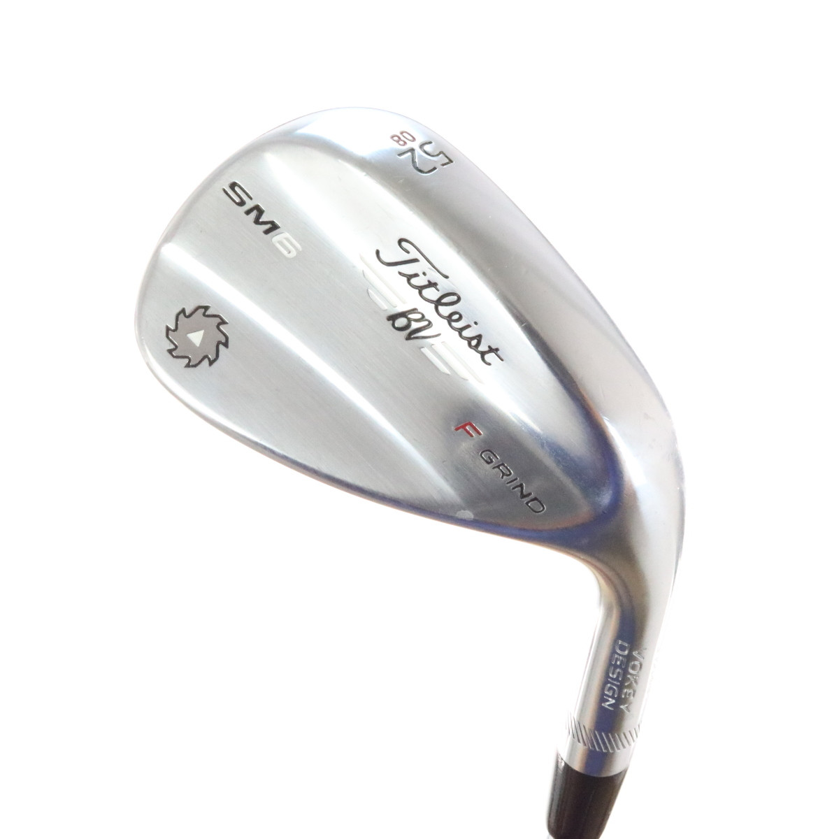 Titleist Vokey SM6 Tour Chrome Wedge 52 Degrees 52.08 Steel F Grind 46309A - Mr Topes Golf