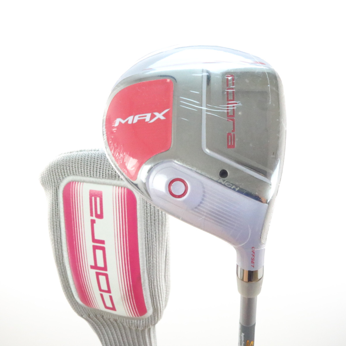 Cobra King MAX 7 Wood 27 Degrees Matrix White Tie Womens Flex Headcover ...