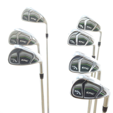 Callaway Epic CF 17 Iron Set 4-P Project X 5.5 Steel Regular Flex ...