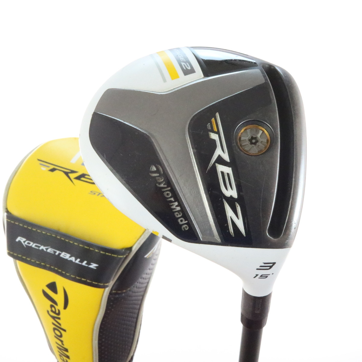 TaylorMade RBZ Stage 2 Fairway 3 Wood 15 Deg RocketFuel Regular ...