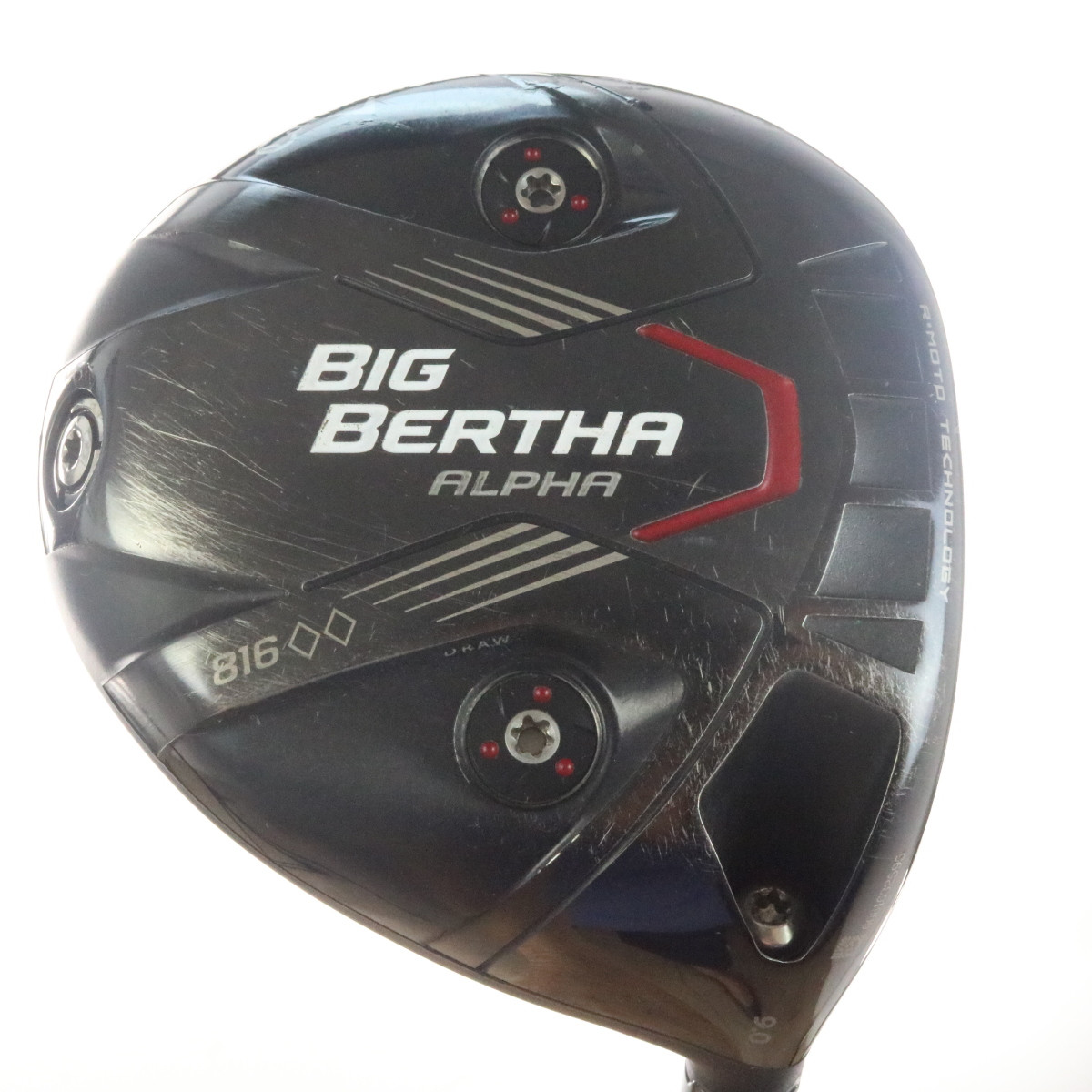 Callaway Big Bertha Alpha 816 Double Diamond Driver HZRDUS Stiff Flex ...