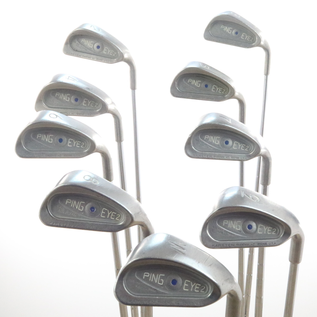 Ping EYE2 Iron Set 2-W Blue Dot Steel Shaft Stiff Flex Right-Handed ...