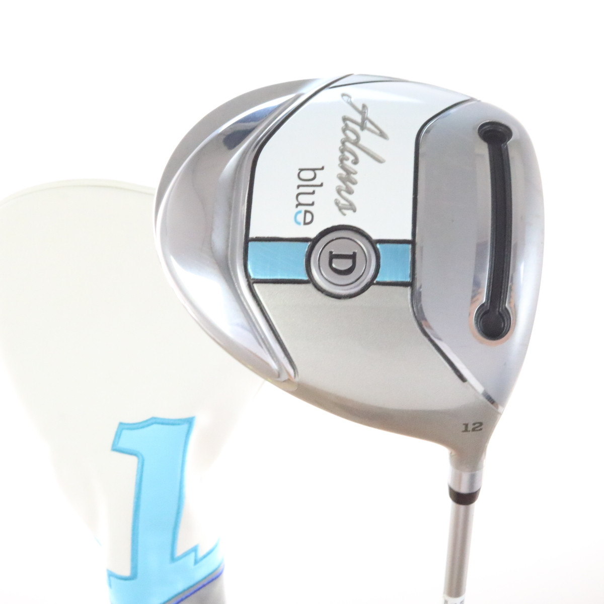 Adams Blue Driver 12 Degrees Aldila SlimTech Ladies Flex Headcover ...