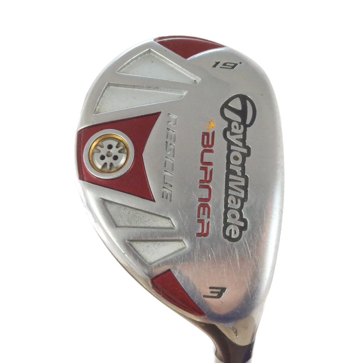 TaylorMade Burner Rescue 3 Hybrid 19 Degrees REAX 65 Stiff Flex 47435A ...