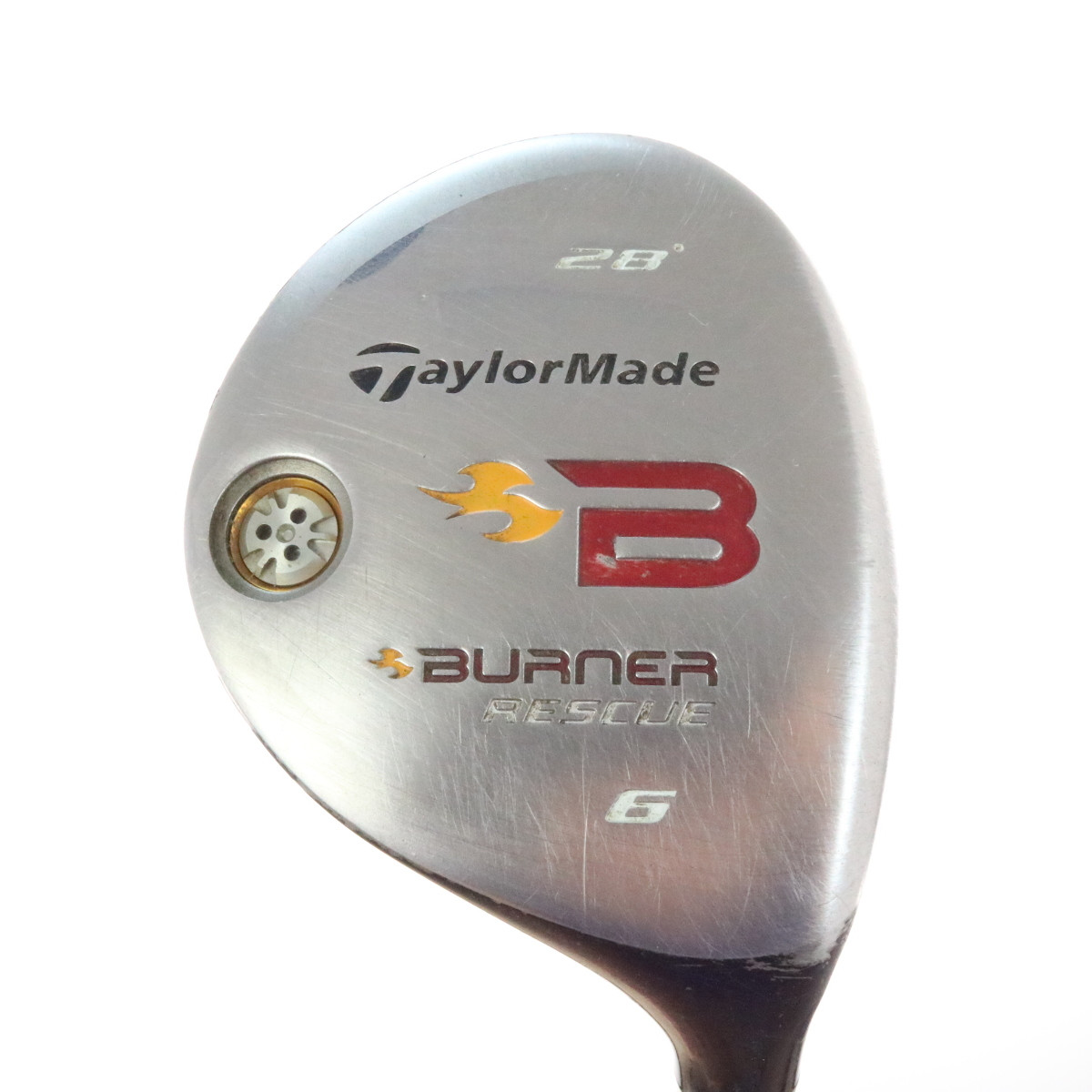 TaylorMade Burner Rescue 6 Hybrid 28 Degrees REAX 60 Regular Flex ...