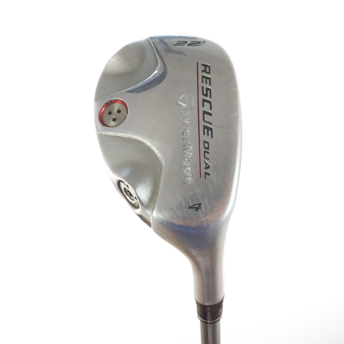 TaylorMade Rescue Dual 4 Hybrid 22 Deg Graphite Senior Flex Right ...
