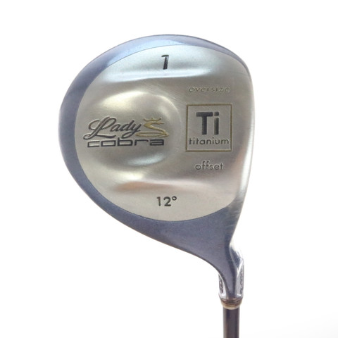 Lady Cobra Oversize Ti Titanium Offset Driver 12 Deg Graphite Ladies ...