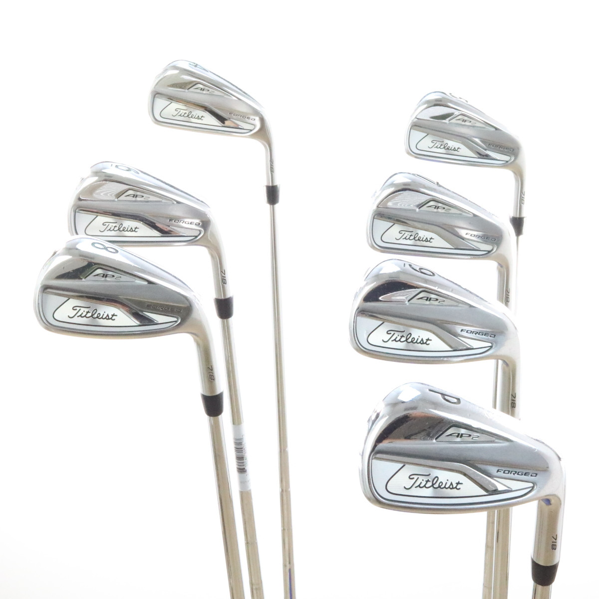 2018 Titleist AP2 718 Iron Set 4-P True Temper AMT S300 Stiff Flex 47778G - Mr Topes Golf