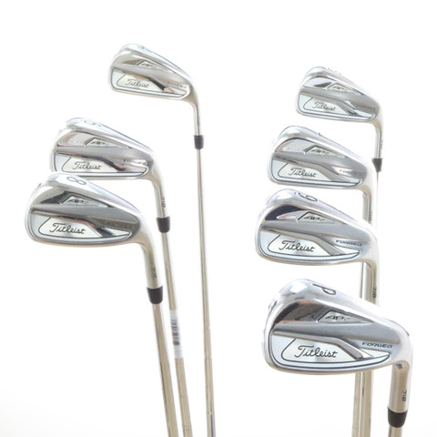2018 Titleist AP2 718 Iron Set 4-P True Temper AMT S300 Stiff Flex 47778G - Mr Topes Golf