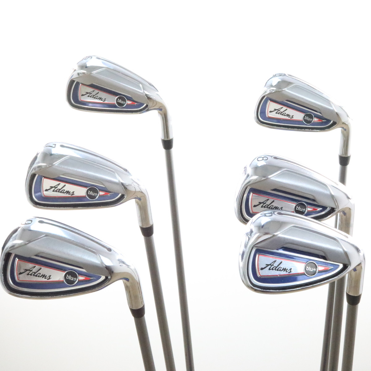 Adams Blue Iron Set 5-P Graphite Aldila SlimTech Regular Flex 48070A ...